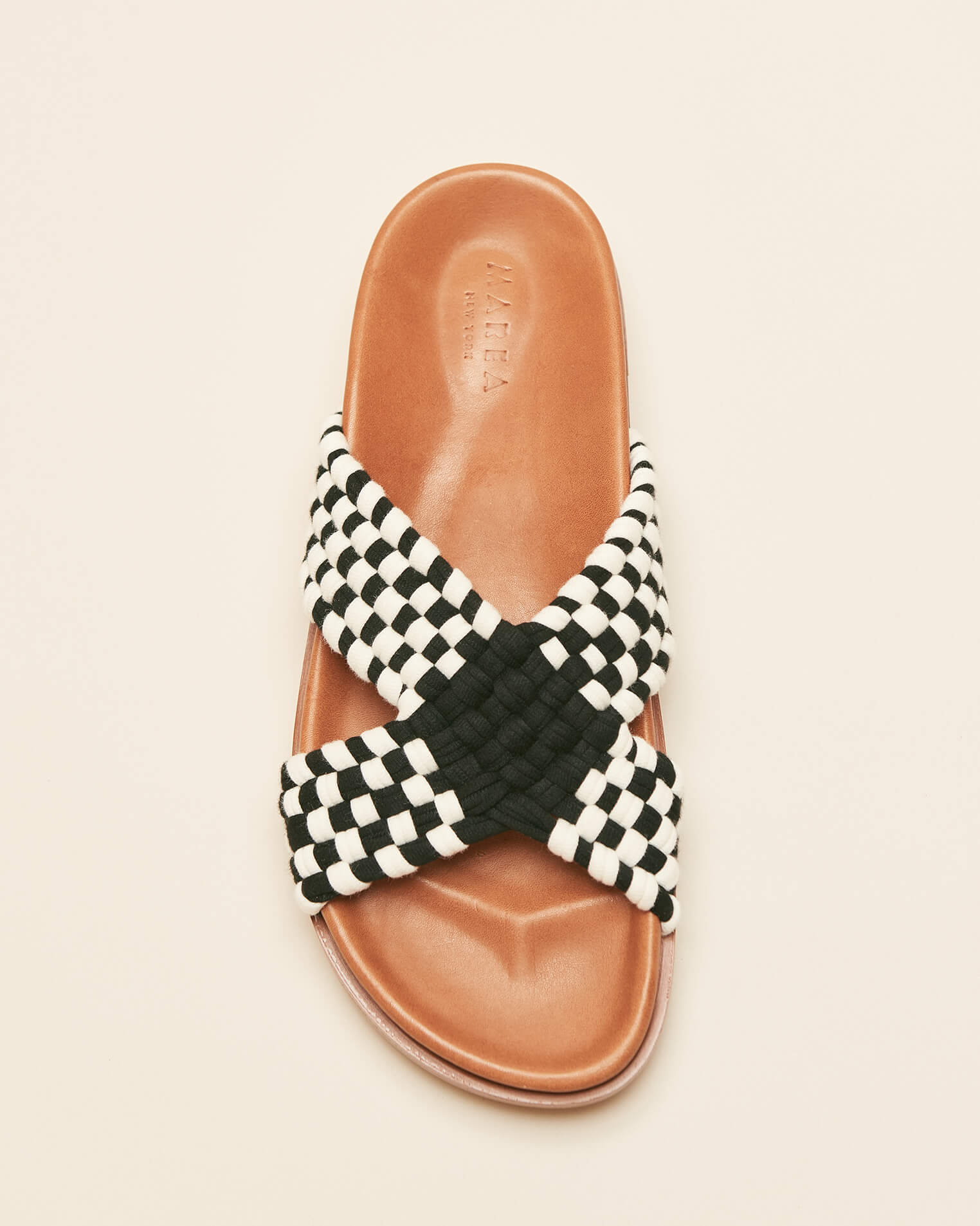 CROSS OVER WAVE SOLE - BLACK/WHITE – Marea New York